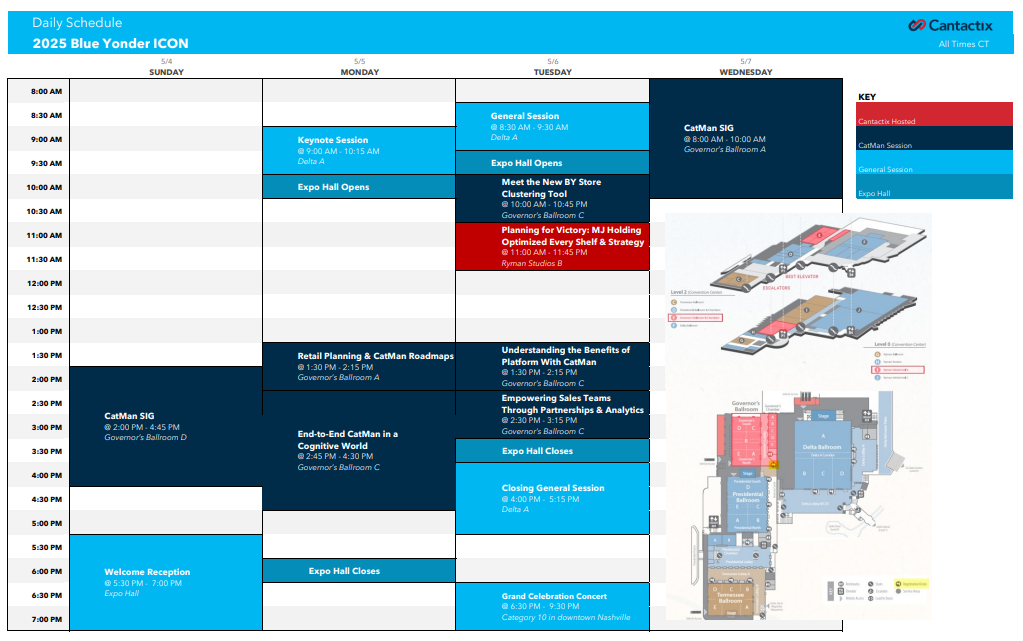 ICON 2025 CatMan Guide